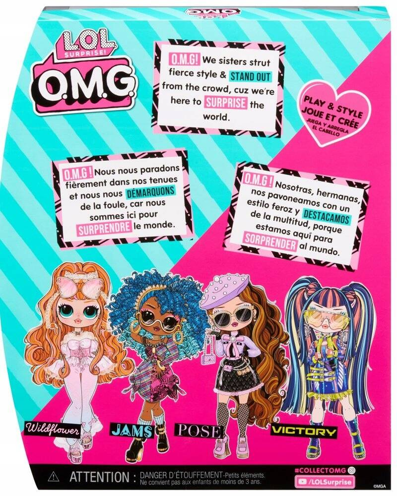 MGA LOL SURPRISE OMG Fashion Doll S8 Lalka Jams 591542 - Niska cena! | Fitom.pl